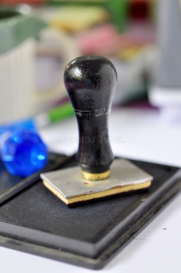 Stamp stock image. Image of calligraphy, equipment, objects - 34679789