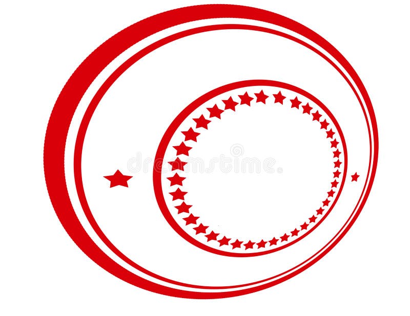 Stamp with stars stock illustration. Illustration of miscellaneous ...