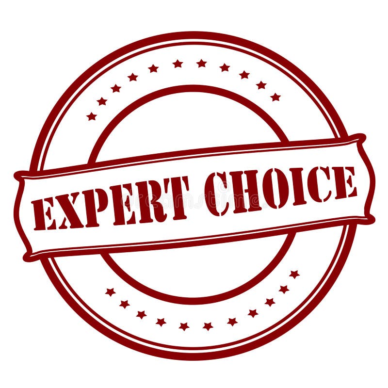 Expert choice stock illustration. Illustration of selection - 108512035