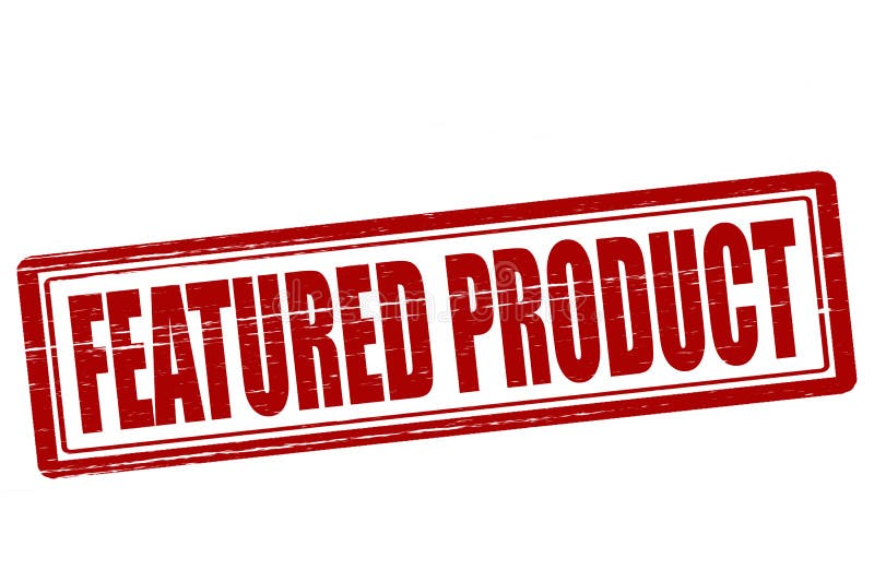 Featured product stock illustration. Illustration of product - 109905507