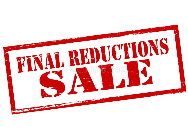 Final reductions stock illustration. Illustration of treachery - 108885994