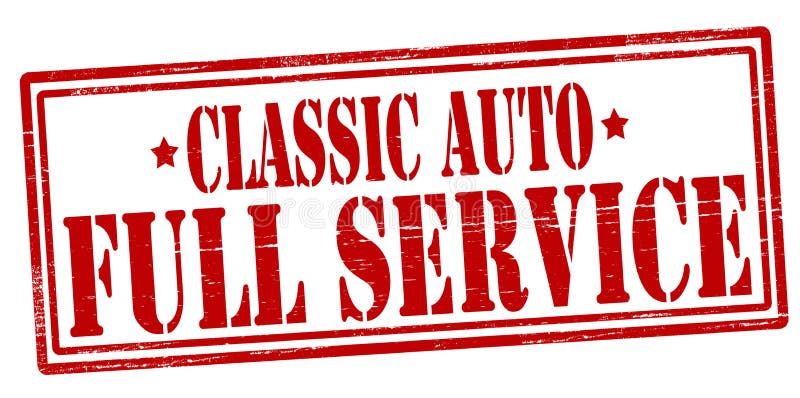 Full service stock illustration. Illustration of auto - 109744184