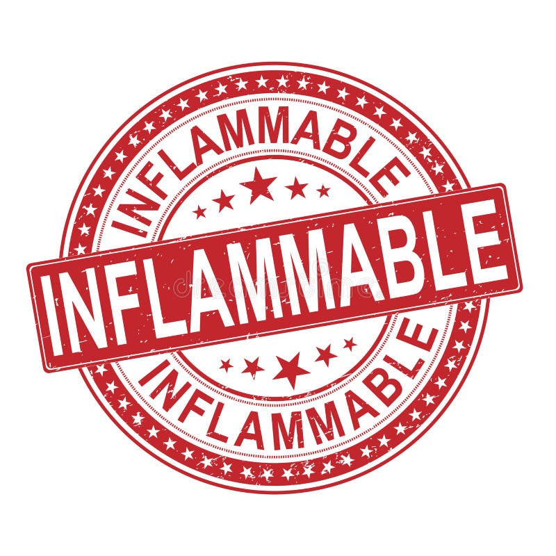 Stamp with Text Inflammation,vector Illustration on a White Background ...