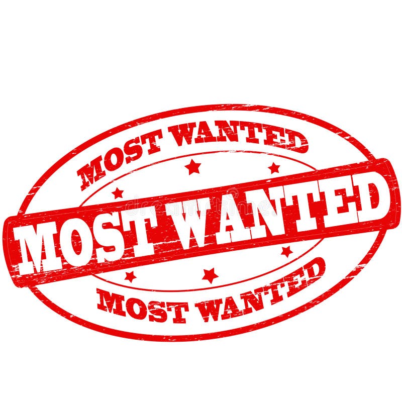 Most wanted stock illustration. Illustration of sign - 108759834