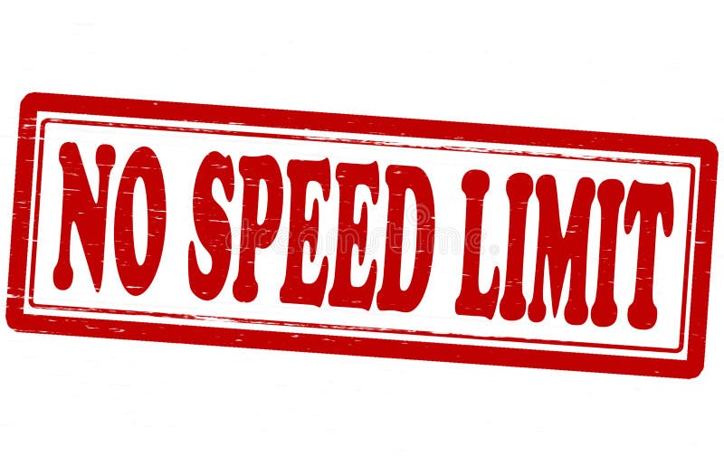 No speed limit stock illustration. Illustration of line - 109904040
