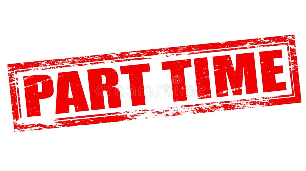 Part time stock illustration. Illustration of miscellaneous - 109042250