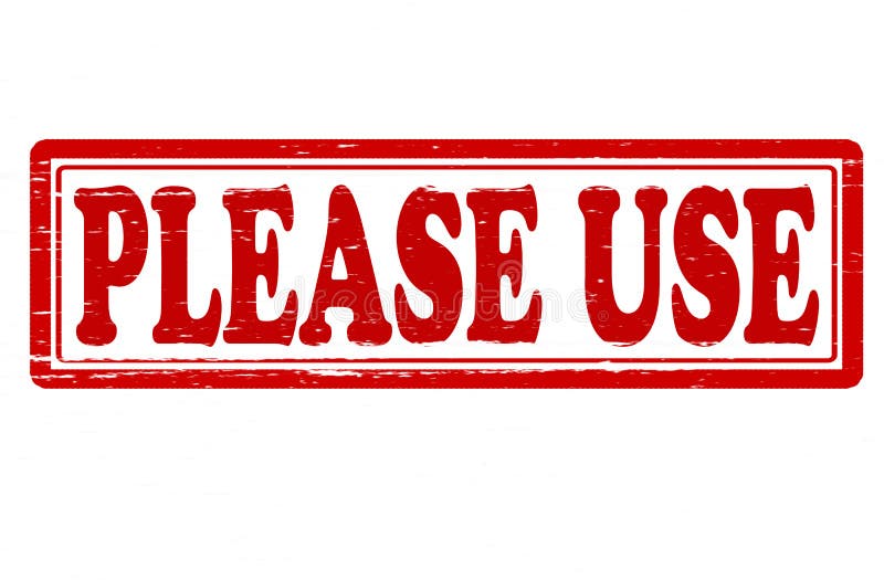 Please Use rubber stamp stock vector. Illustration of employment - 87262508