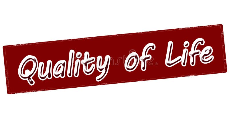 Quality of life stock illustration. Illustration of living - 93261542