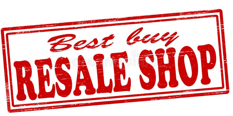 RESALE. Concept With People, Letters And Icons. Flat Vector ...