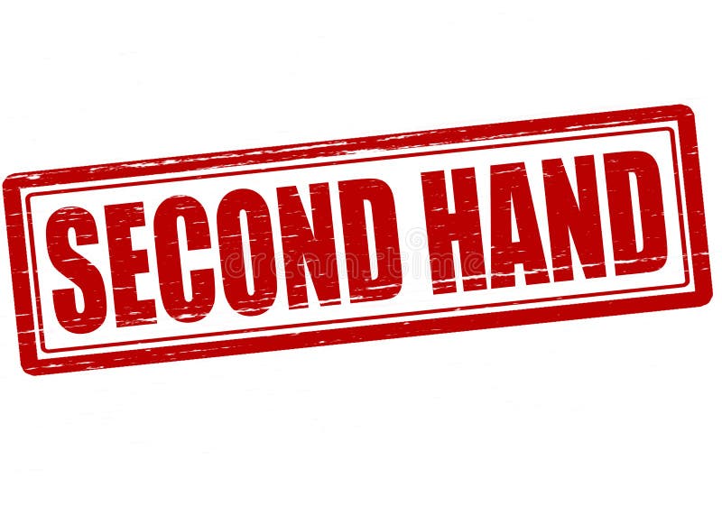 Second hand deals stock illustration. Illustration of transaction ...