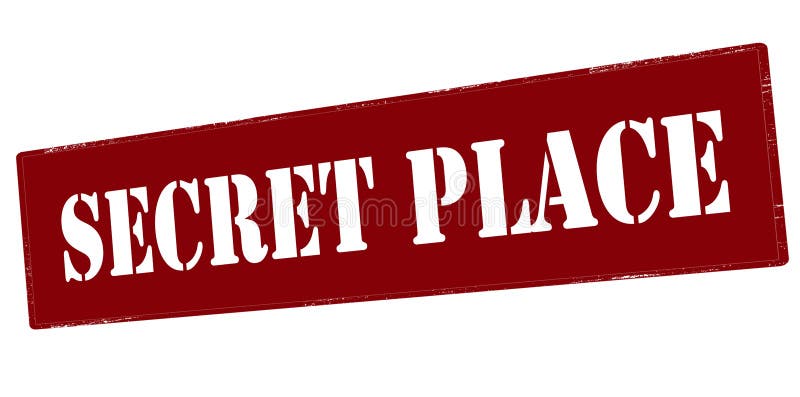 The secret place stock illustration. Illustration of house - 27607642