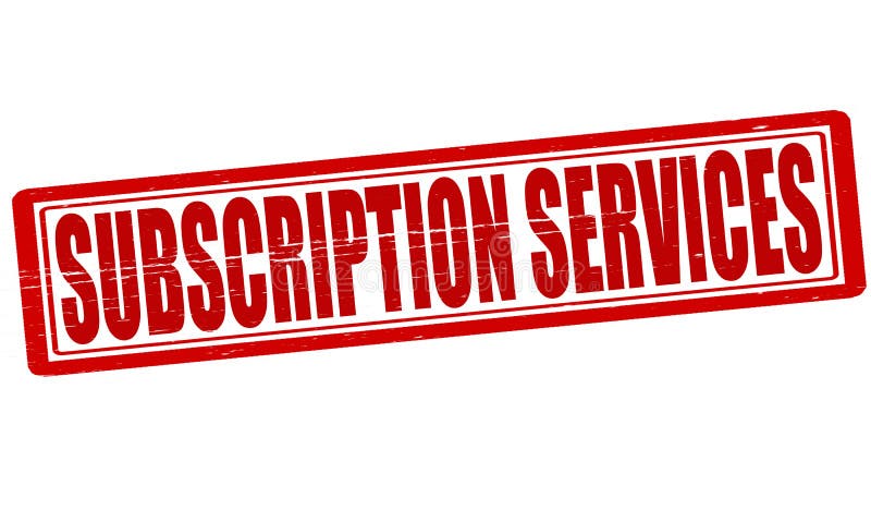 Subscription services stock illustration. Illustration of season ...