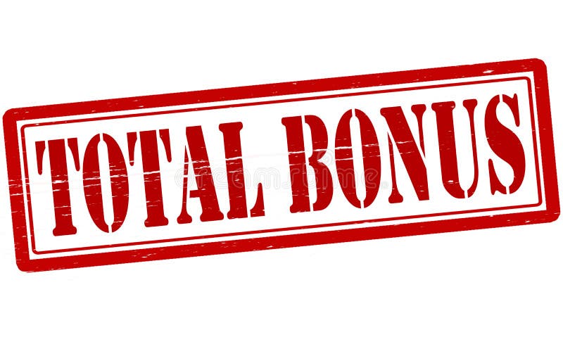Total bonus stock illustration. Illustration of bonus - 109257147