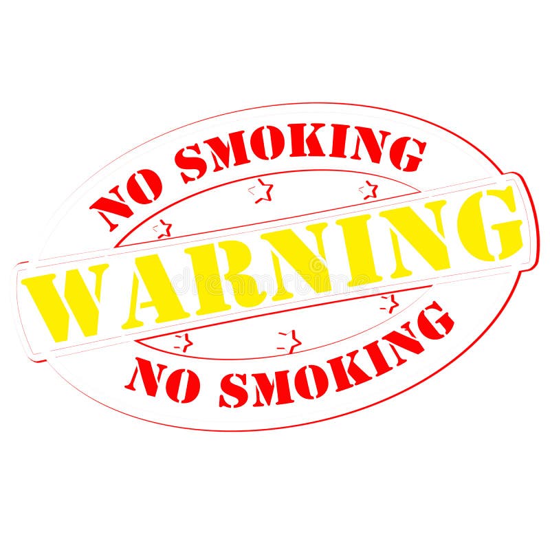No Smoking Inside the House Sign Caution Warn Symbol Stock Vector ...