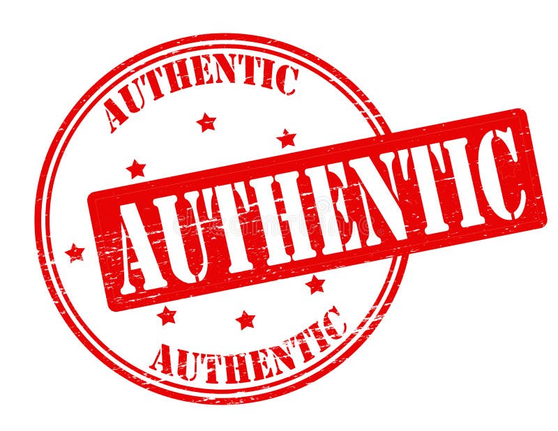 Word Authentic from Stamp Letters, Retro Grunge Design Stock ...