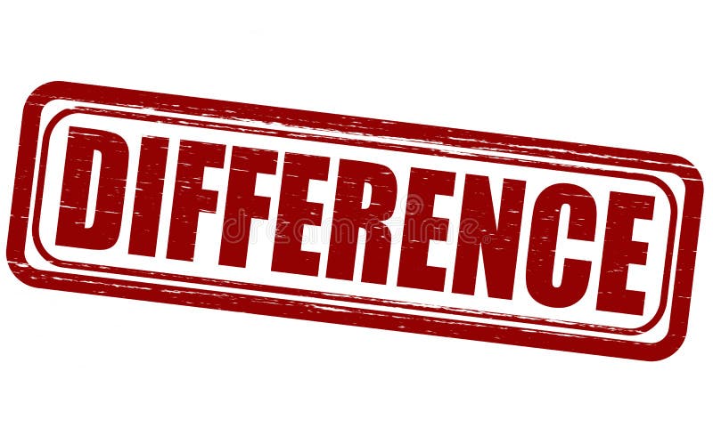 Difference stock illustration. Illustration of miscellaneous - 110053318