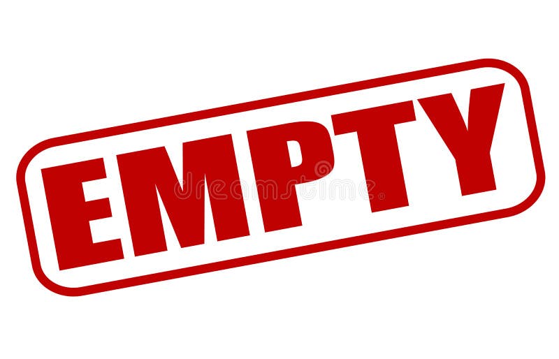 Empty stock illustration. Illustration of sign, rubber - 109290269