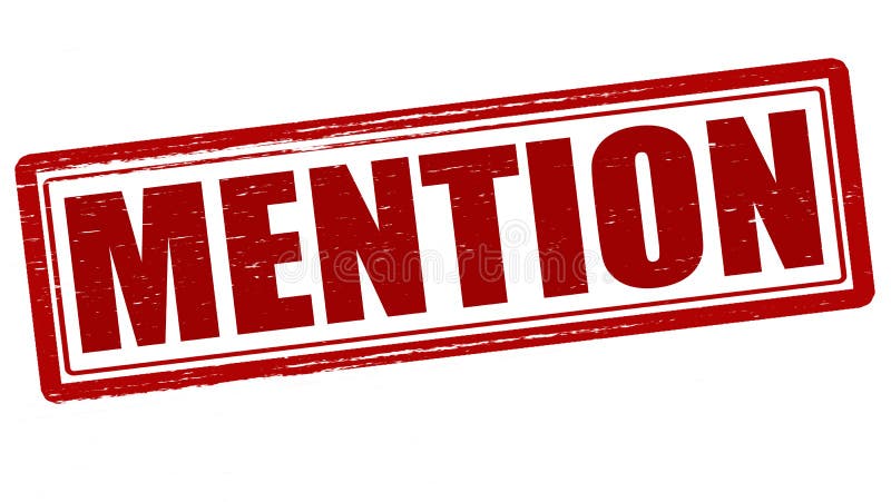 Mention Stock Illustrations – 3,454 Mention Stock Illustrations ...