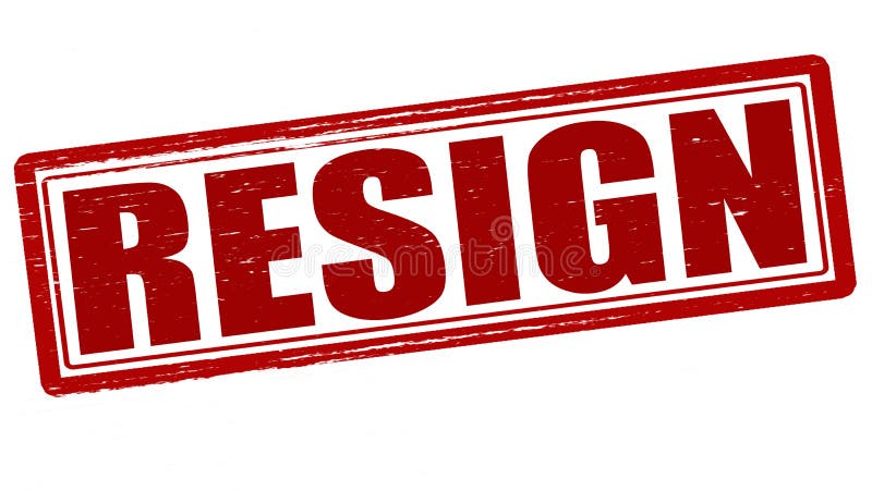 Resign stock illustration. Illustration of rubber, resign - 109933821