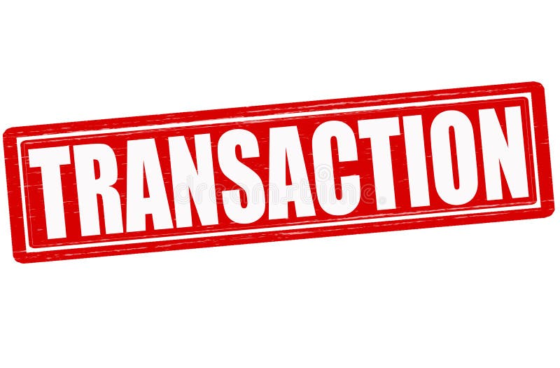 Transaction stock illustration. Illustration of concept - 109740997
