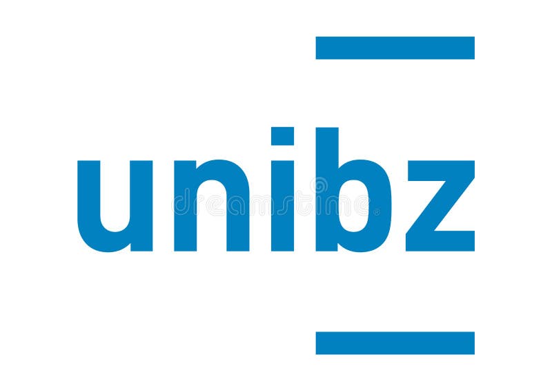Logo of the University of Bolzano Unibz Stock Illustration ...