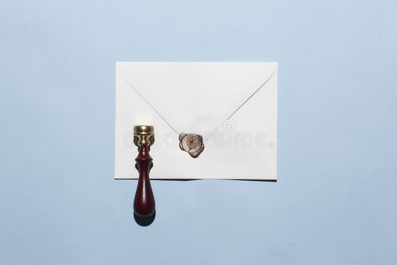 A stamped enveloped stock image. Image of blank, communication - 36192381