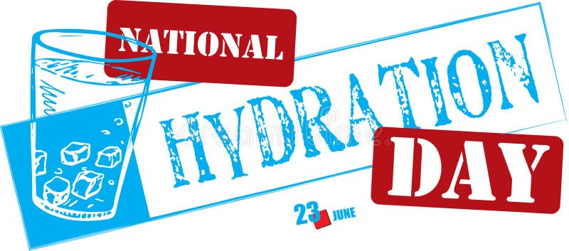 National Hydration Day, Idea for a Poster, Banner, Flyer or Postcard ...