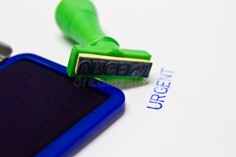 Stamper urgent stock image. Image of mark, confidential - 15774363