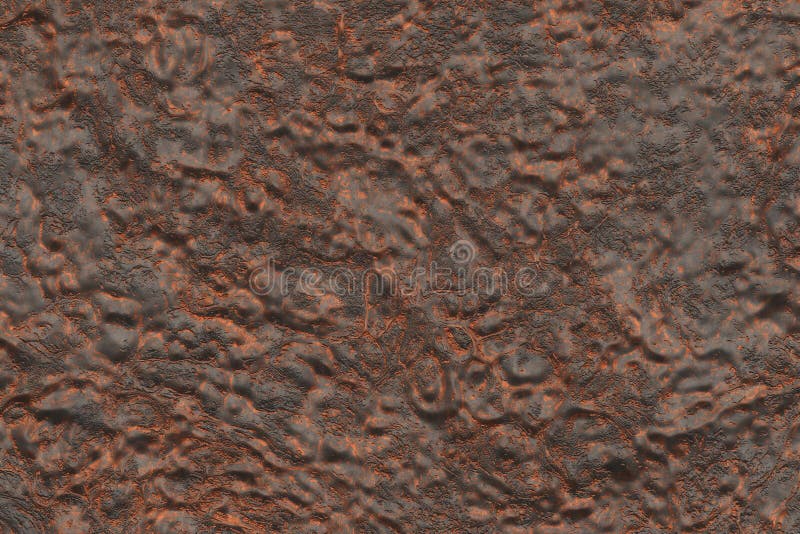 Stamping on Metal- Oxidized Copper Plate Stock Illustration ...