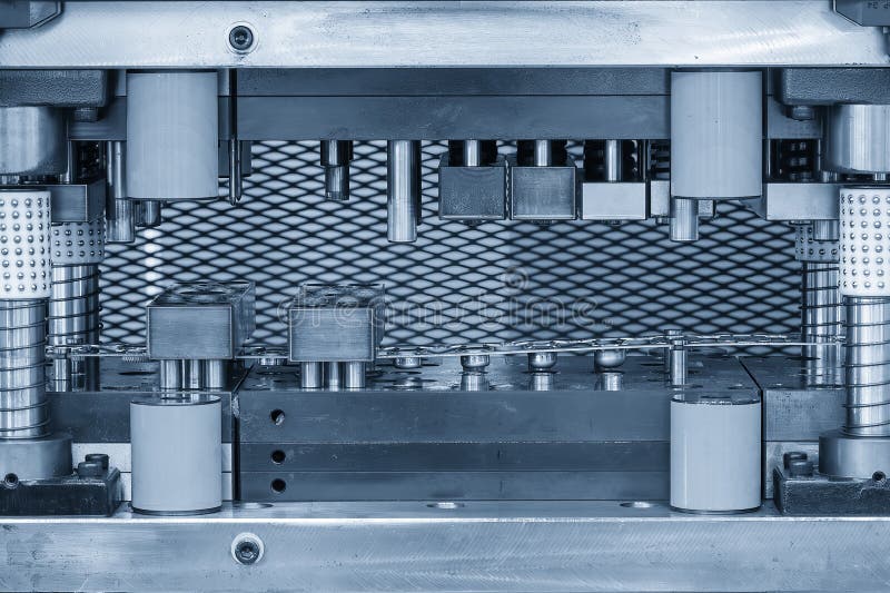 The Stamping Operation of Metal Drawing Process on the Progressive Die ...