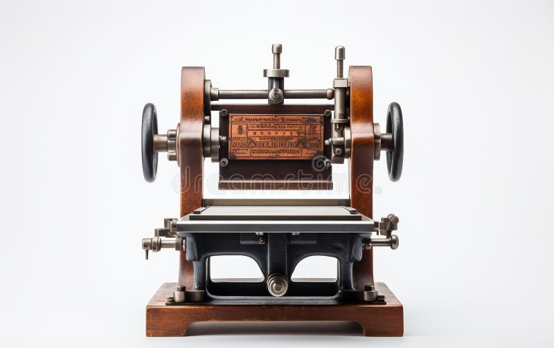 Stamping Press Machine Isolated on Transparent Background. Stock ...