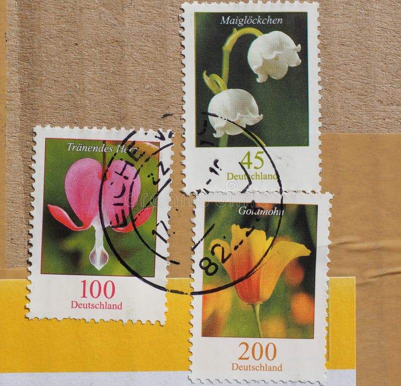 Stamps of Germany editorial photography. Image of stamps - 171491917