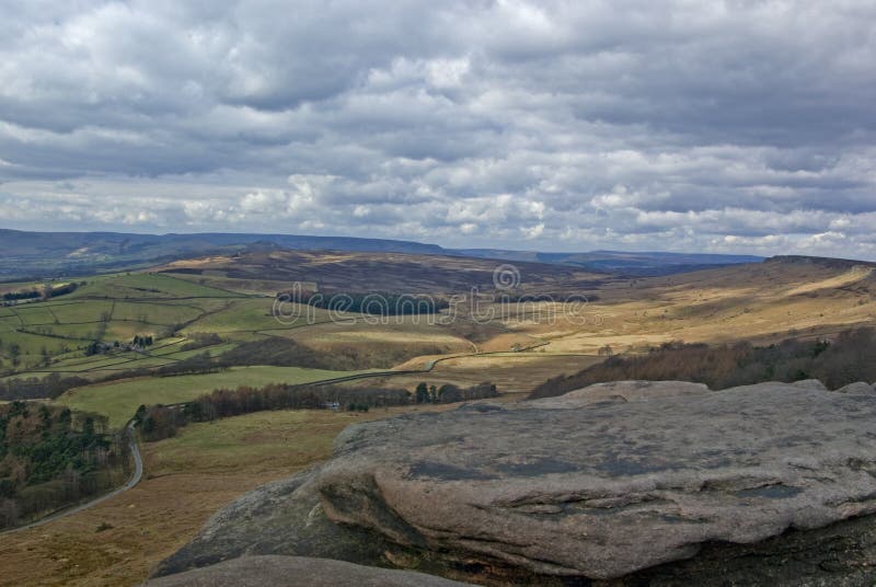Stanage Edge stock photo. Image of edge, geology, parks - 18887446