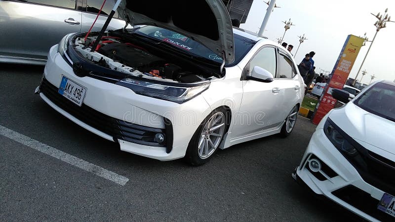 Stance Toyota Corolla 2020 Auto Show Editorial Stock Photo - Image of ...