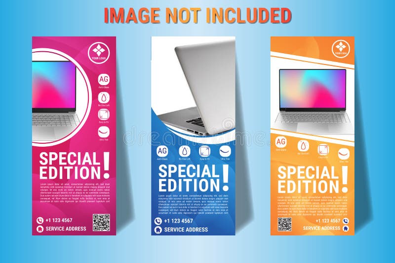 Stand X Banner, Product Promotion Banner Vector, Abstract Background ...