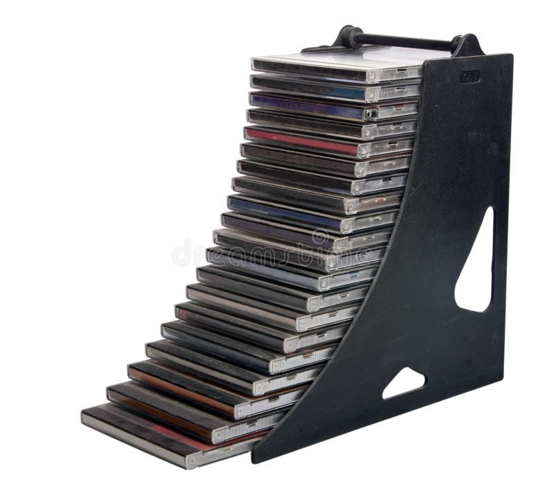 Stand for CD stock photo. Image of isolated, data, disc - 13311334