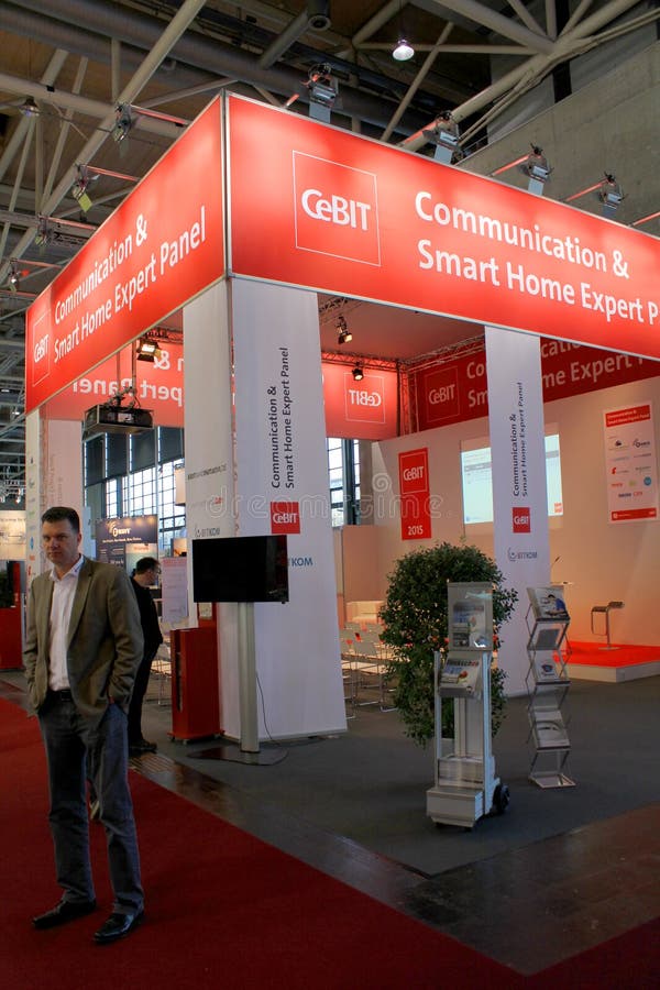 The Stand of Communication & Smart Home Expert Panel Editorial Image ...