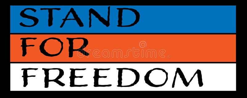 Stand for Freedom Banner for Websites for Dignity, Equality, and ...