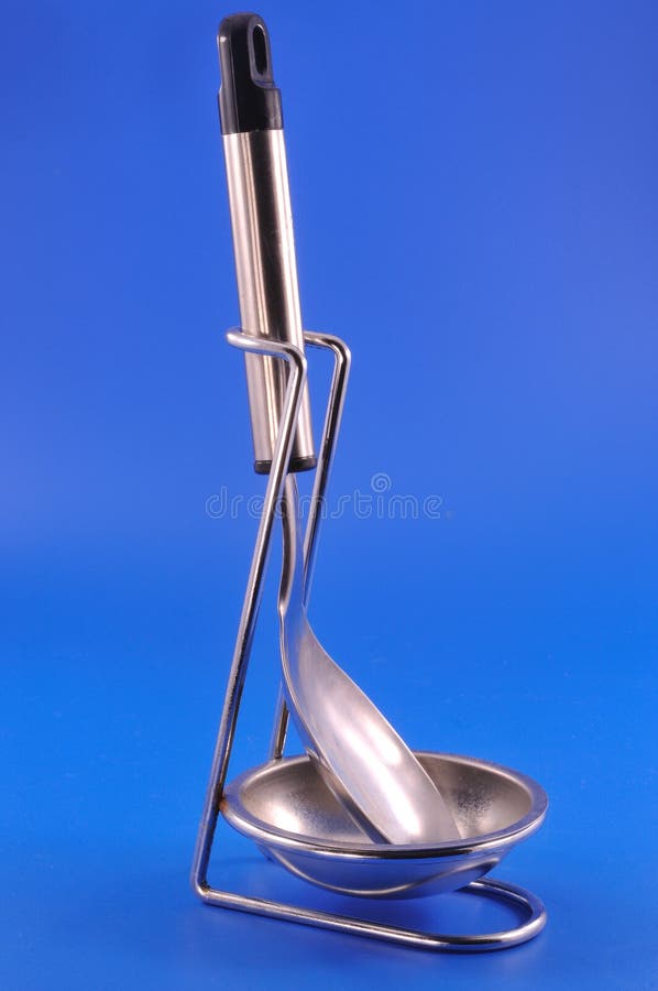 Stand for kitchen spoons stock photo. Image of utensil - 13307006