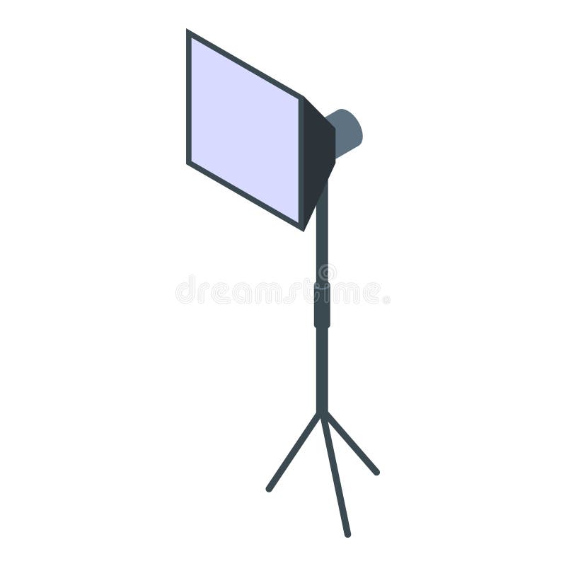 Stand Light Icon Isometric Vector. Audio Cut Stock Vector ...