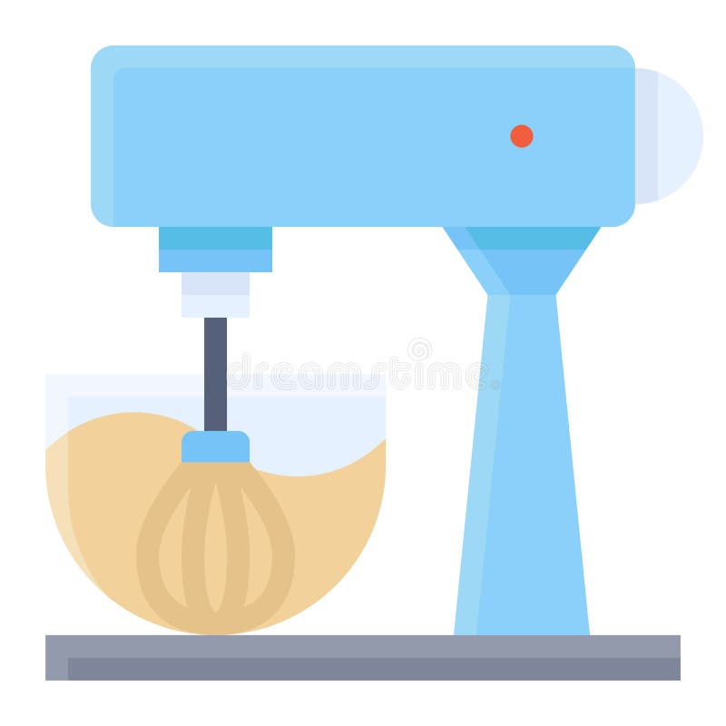 Stand Mixer Icon, Bakery and Baking Related Vector Stock Vector ...