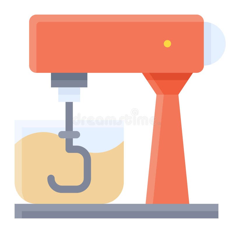Stand Mixer Icon, Bakery and Baking Related Vector Stock Vector ...