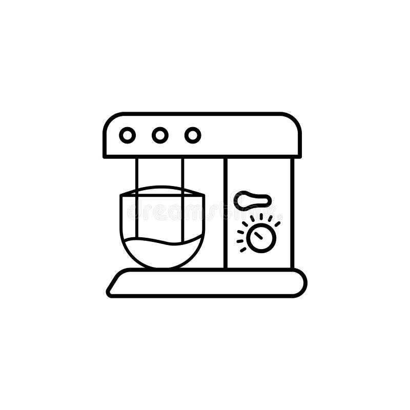 Stand Mixer Icon. Element of Kitchen Utensils Icon for Mobile Concept ...