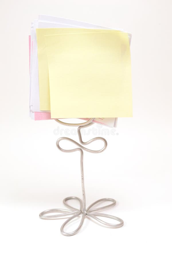 Stand Note stock photo. Image of note, stand, reminder - 23975260