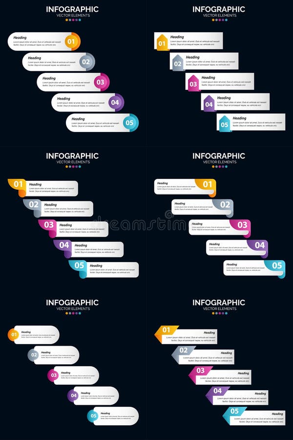 Stand Out with Beautiful Vector Infographics in Your Presentation Stock ...