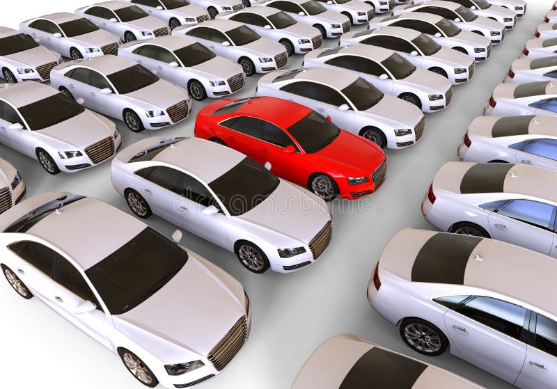 Stand out car stock illustration. Illustration of patterns - 81105561