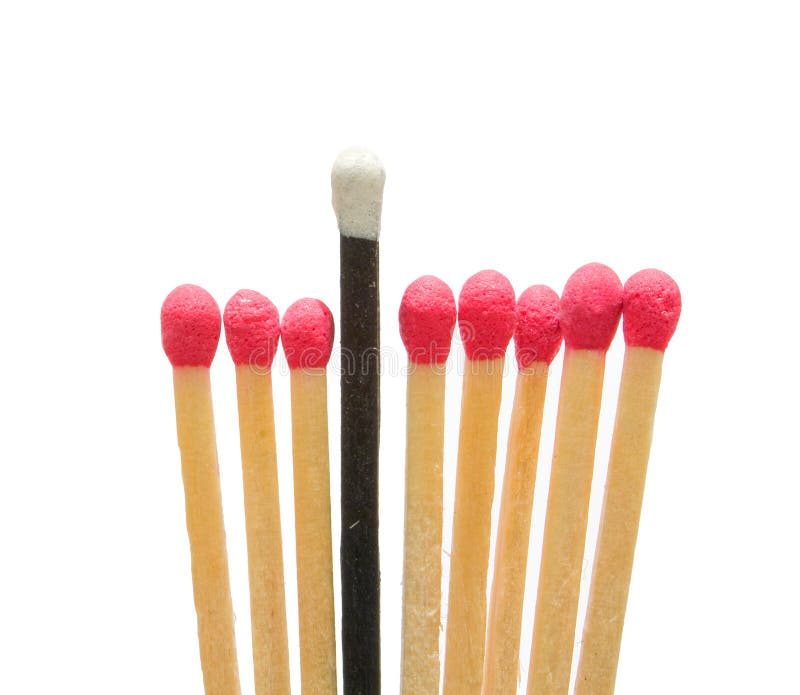 Stand out in the crowd stock photo. Image of deviant, leadership - 3779254