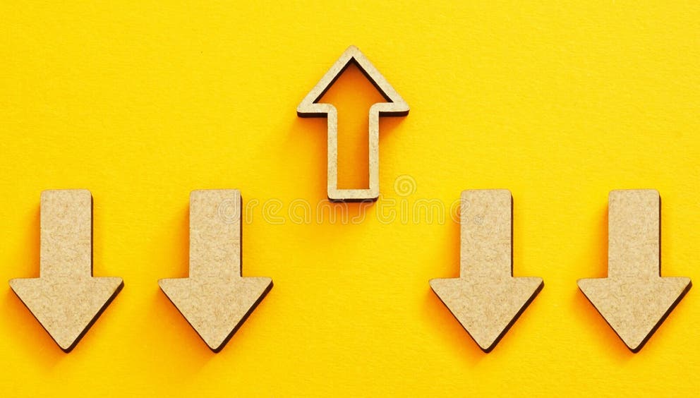 Stand Out from the Crowd. Courage To Take a Different Path and To Go ...