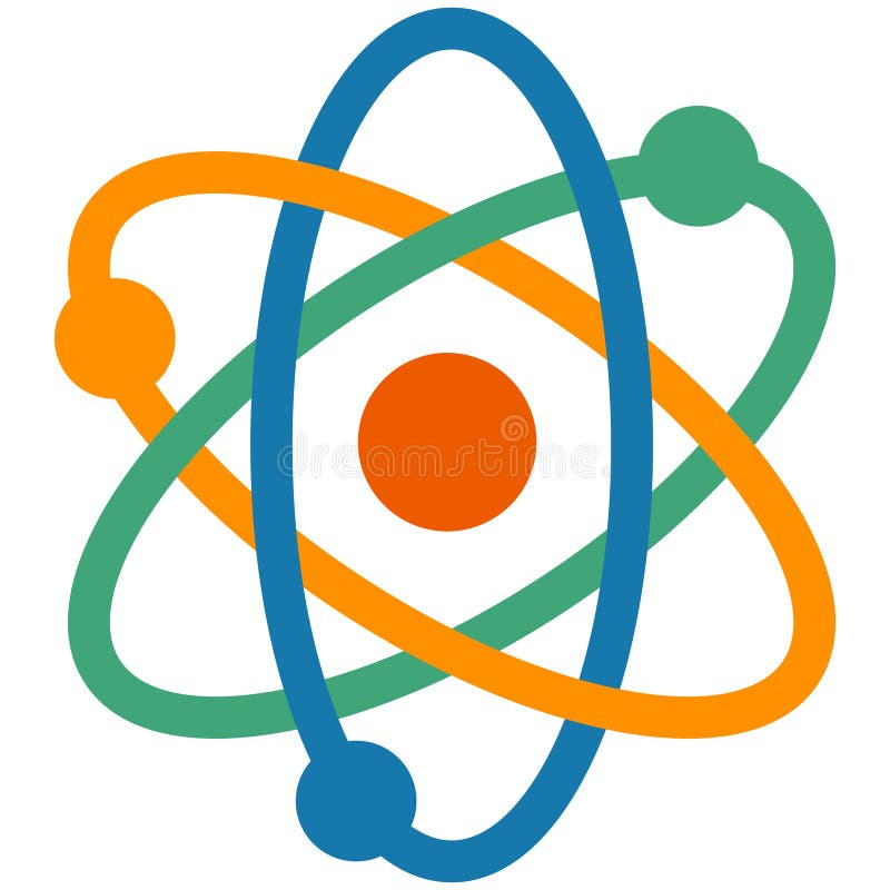 Atomic Simplicity - Unique Atomic Structure Stock Vector - Illustration ...