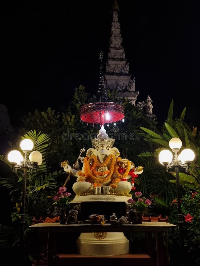 Stand out Ganesha stock image. Image of beautiful, bham - 268834469